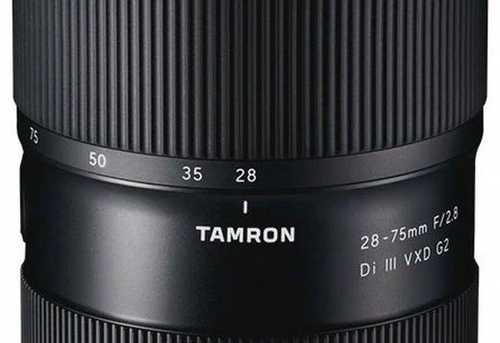 Tamron 28-75mm f/2.8 Di III VXD G2 гарантия, новый