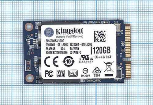 Накопитель SSD Kingston msata 120Gb SMS200S3/120G