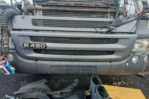 Решётка радиатора Ступенька бампера Scania R420