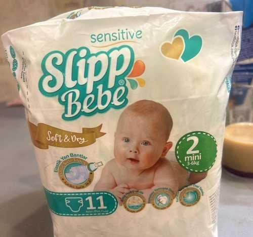 Подгузники slipp Bebe 2