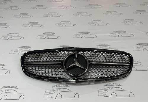 Решетка радиатора Mercedes W212 рестайл diamante