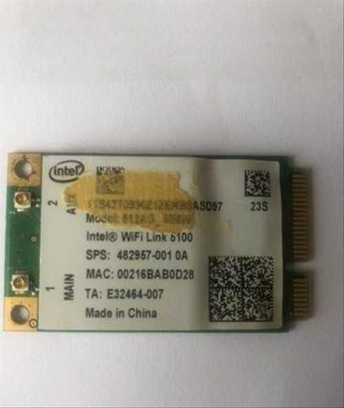 Wifi адаптер mini pci