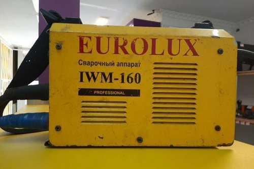 Сварочный аппарат eurolux 160