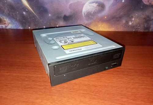 Blue ray привод Pioneer BDR-206DBK, чёрный, SATA