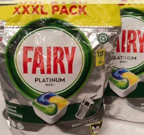 Капсулы Fairy platinum All in one - 113 шт