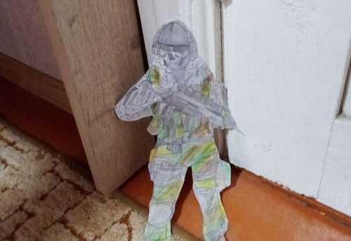 Персонажи из бумаги