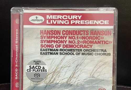 Hanson Symphony No.1&No. 2, Song of Democracy sacd
