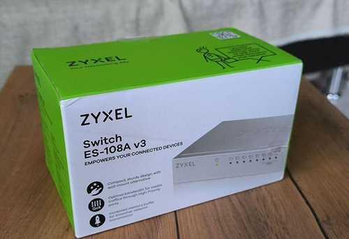 Коммутатор zyxel switch es-108a v3