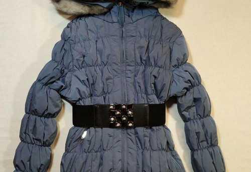 Новая зимняя удлинённая куртка 42-44-46 размера