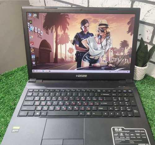 Ноутбук Hasee K670E-G6A6