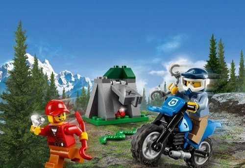 Lego city погоня на внедорожниках