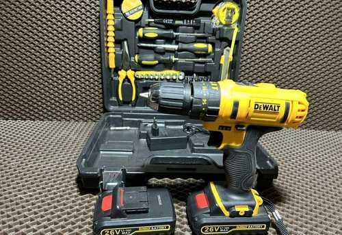 Шуруповерт dewalt ударный 26v