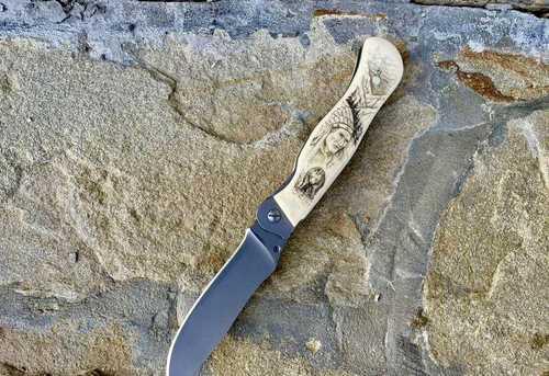 Нож складной из стали номер 1 в мире 70HRC