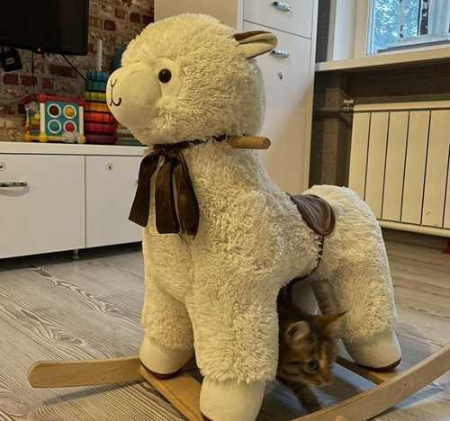 Детская качалка альпака