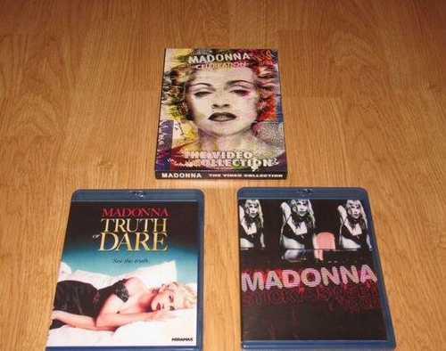 Madonna Blu-ray DVD collection Мадонна