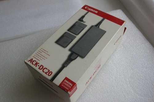 Cетевой адаптер canon ACK-DC20 для видеокамер