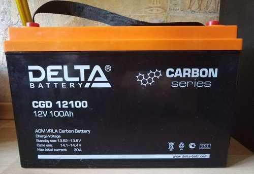 Батарея AGM Delta CGD 12 100 Carbon