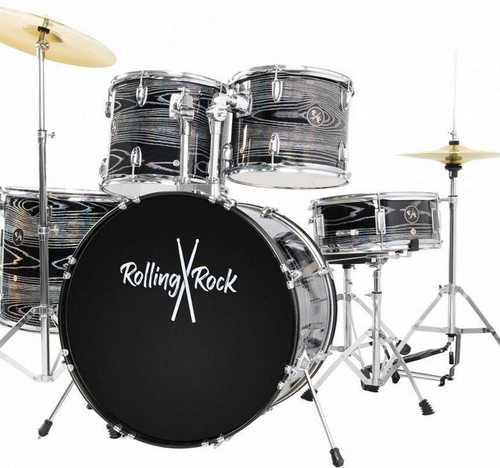 Rolling Rock JR-2225C Black marble ударная новая