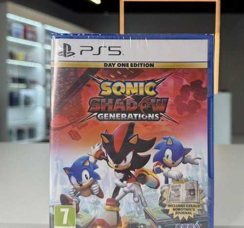 Sonic X Shadow Generations на PS5 диск, новый