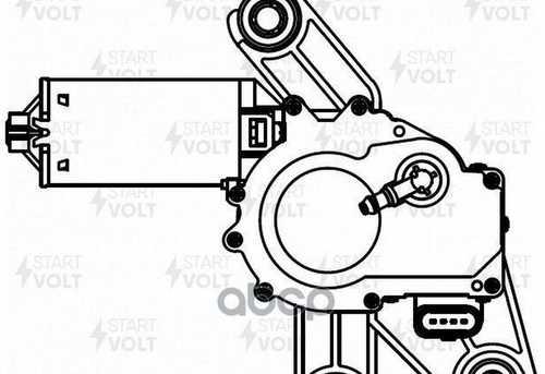 Электродвигатель стеклоочистителя VWB1814 start