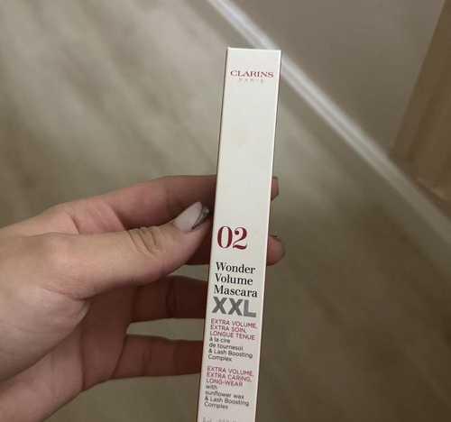 Тушь для ресниц clarins wonder volume mascara xxl