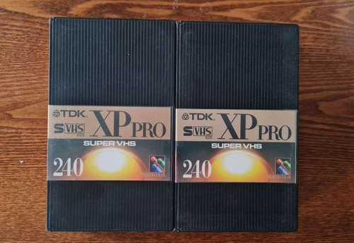 Видеокассета S-VHS TDK XP Pro. SE-240