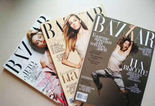 Журналы Harper's bazaar, б/у в хорошем состоянии