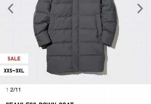 Uniqlo пуховик мужской, M размер