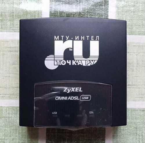 Модемы zyxel Omni adsl USB EE и ZTE zxdsl 831
