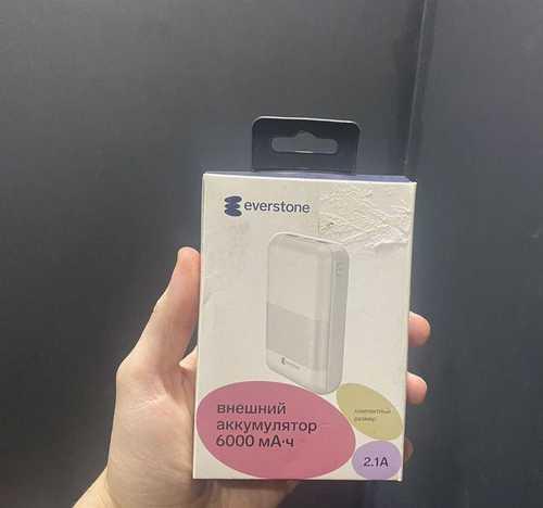 Внешний аккумулятор Everstone 6000mAh