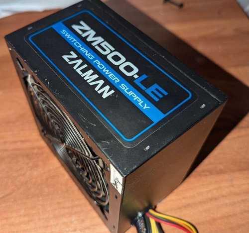 Блок питания 500w zalman