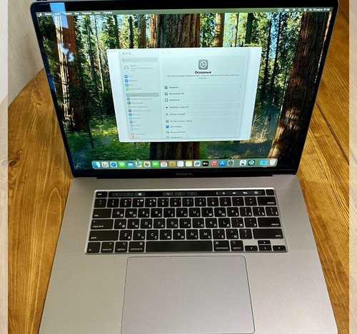 Apple macbook pro 16 2019 i7 16 512