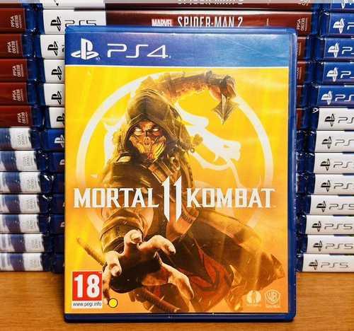 Mortal kombat 11 ps4 диск