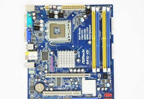 ASRock G41C-VS Socket 775/DDR2/DDR3/G41