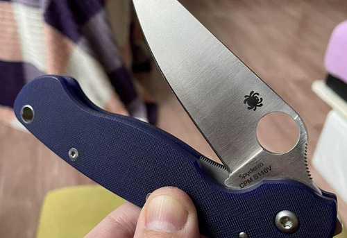 Нож складной Spyderco military s110v sc36gpdbl
