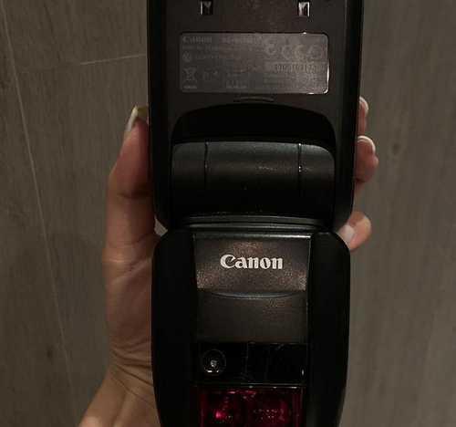 Вспышка canon speedlite 600ex rt