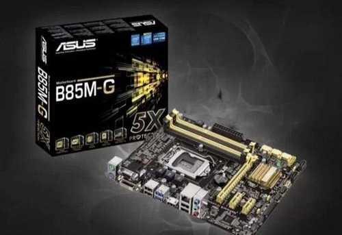 Asus B85M + i5-4460 + Озу LGA1150