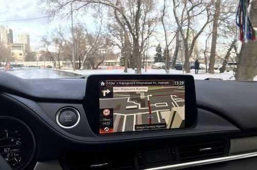 Навигация Mazda - SD карта активация