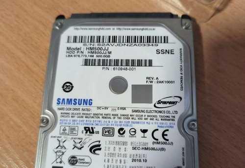 Жёсткий диск Samsung HM500JJSpinpoint 500 Гб