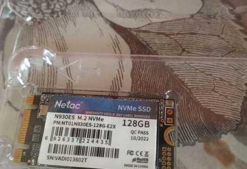 Продаю Netac SSD 128 Gb NVMe M.2