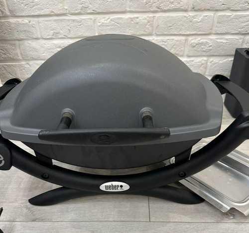 Weber гриль Q 1400, гриль электричкий