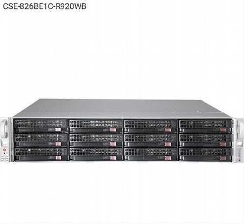 Корпус Supermicro SuperChassis 826BE1C-R920WB Rack