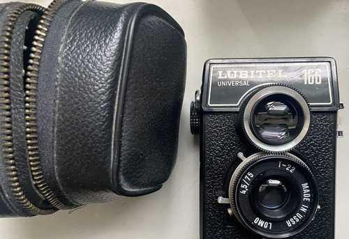 Плёночный фотоаппарат lubitel universal 166