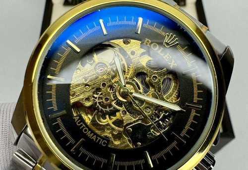 Часы мужские Rоlex (механика) скелетон