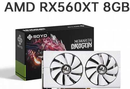 Видеокарта soyo Radeon RX 560 8 гб