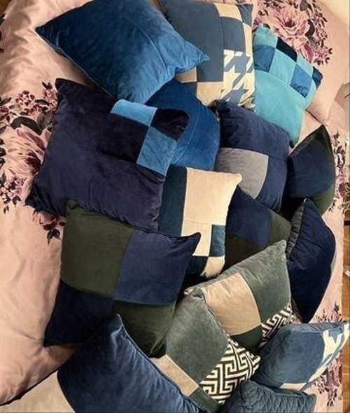 Декоративные подушки бархатные 40*40 см