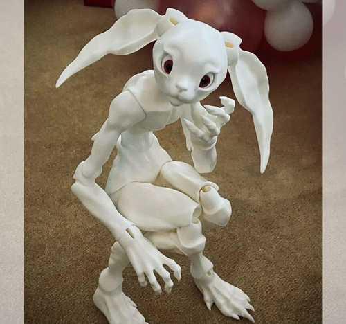 Уникальный BJD Заяц-монстр