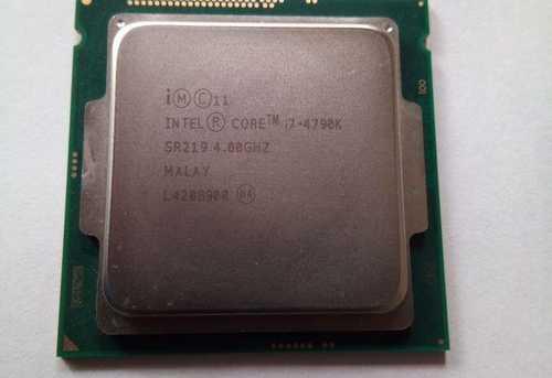 Процессор intel i7 4790k (LGA1150) скальпированный