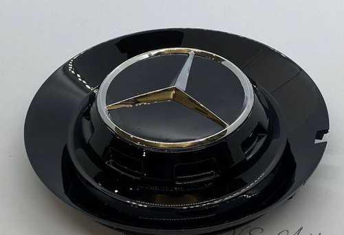Колпак на литой диск Mercedes-Benz AMG (черн гл.)