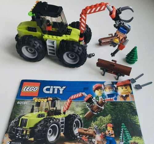 Lego City 60181 Лесной трактор